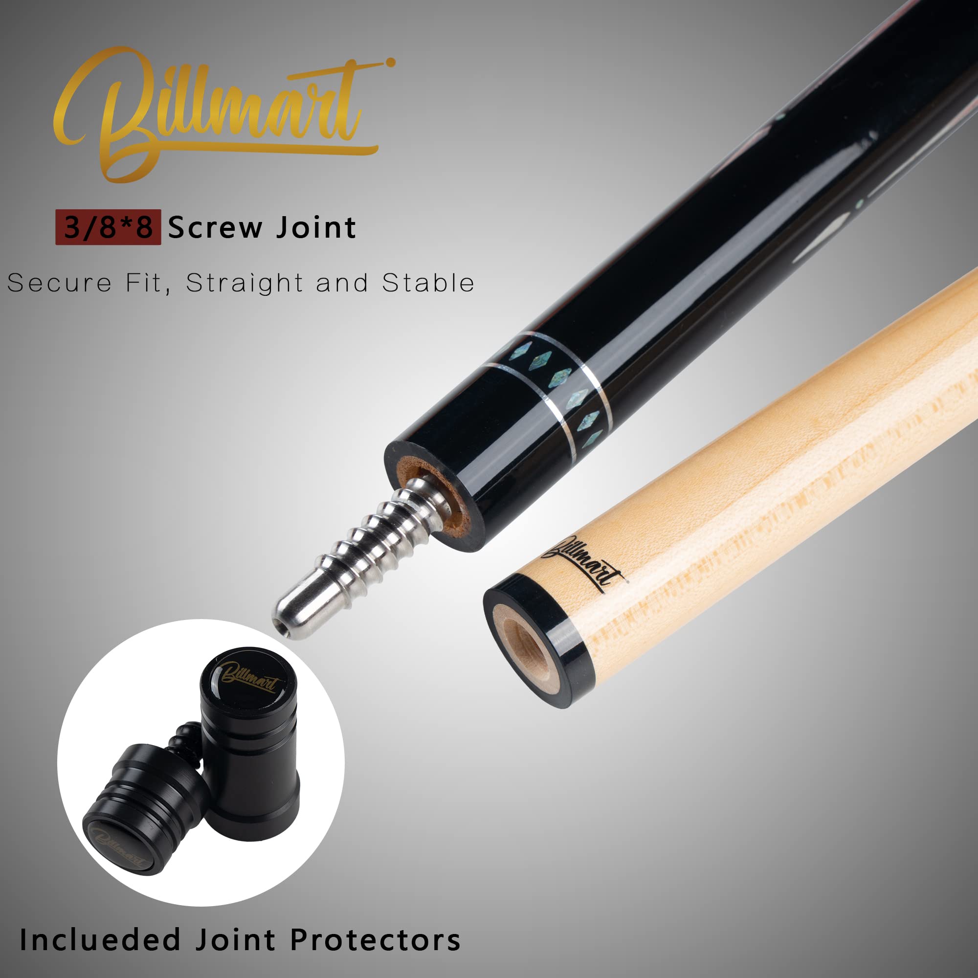 Mua Billmart Pool Cue Stick, Low Deflection Shaft Billiard Cue Sticks ...