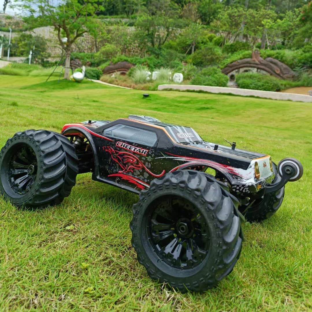JLB Racing Cheetah 1:10 Scale RC Car Truck, 80+ KM/H High Speed RTR RC ...