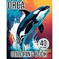 Amazon.com: Orca Coloring Book: Colouring pages, Mindfulness, Stress ...