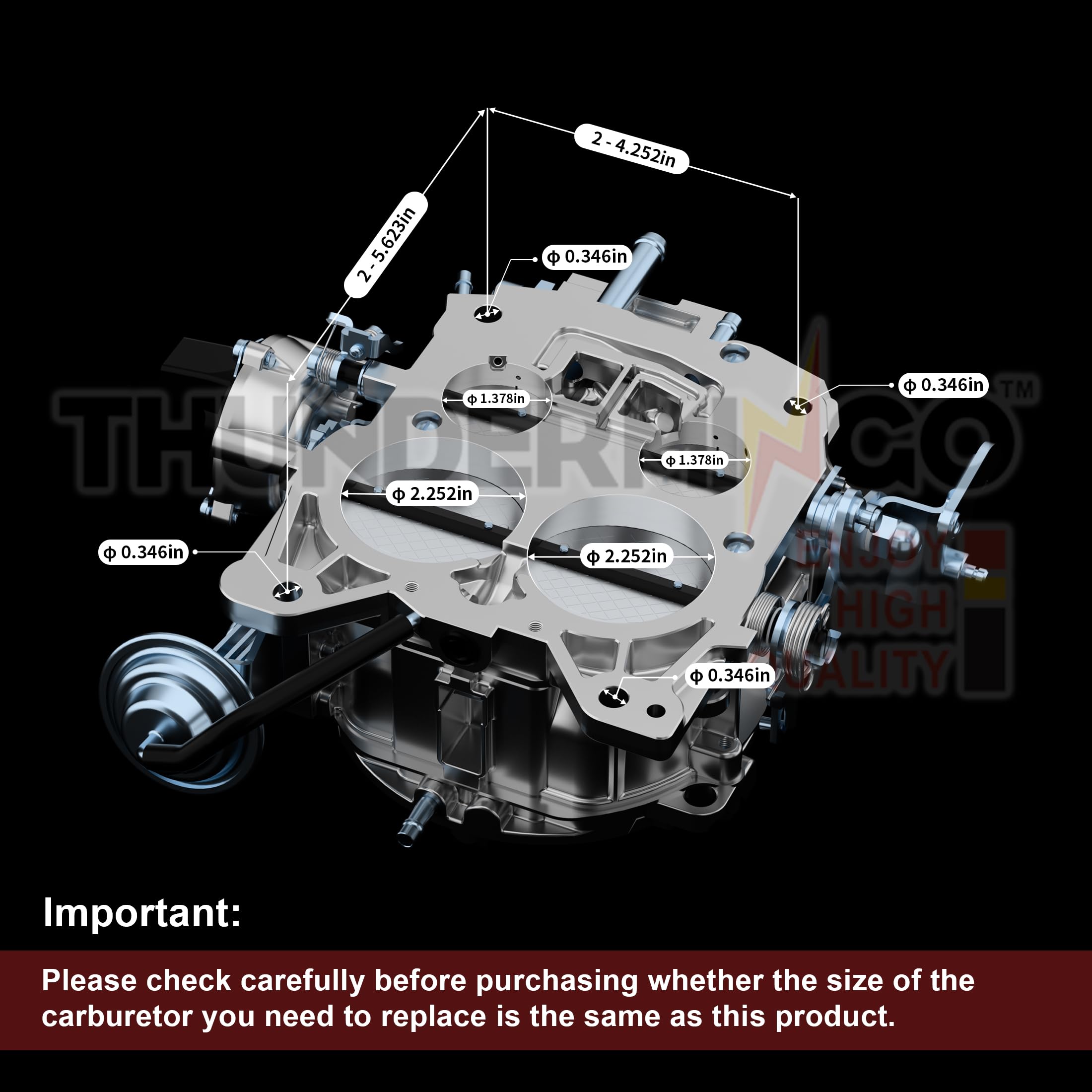 Mua Rochester Quadrajet Carburetor New 4 Barrel Quadrajet Carburetor ...