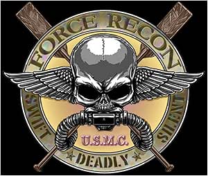 Amazon.com: USMC Force Recon Memorial American Military Car Window ...