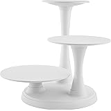 Amazon.com | Wilton 3-Tier Round Floating Cake and Cupcake Stand: Cake ...