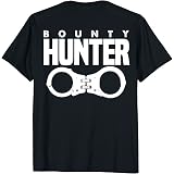 Amazon.com: Bounty Hunter T-Shirt for Fugitive Recovery Agents LEO ...