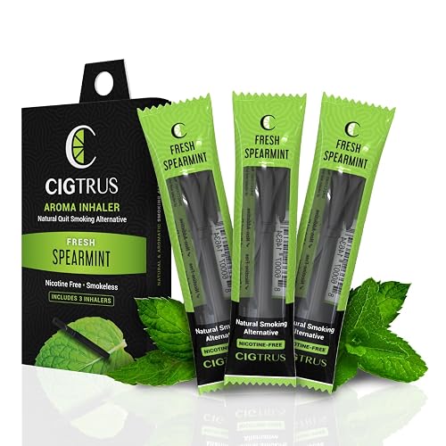 Cigtrus Quit Smoking Aid – Natural Smokeless Inhaler – Non-Electric ...