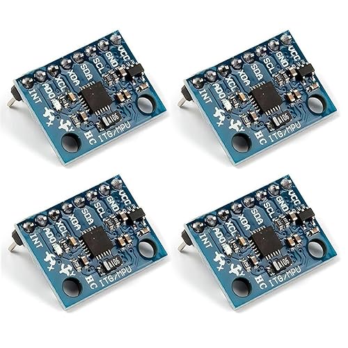 4PCS Pre-Soldered GY-521 MPU-6050 MPU6050 Module 3 Axis Accelerometer ...