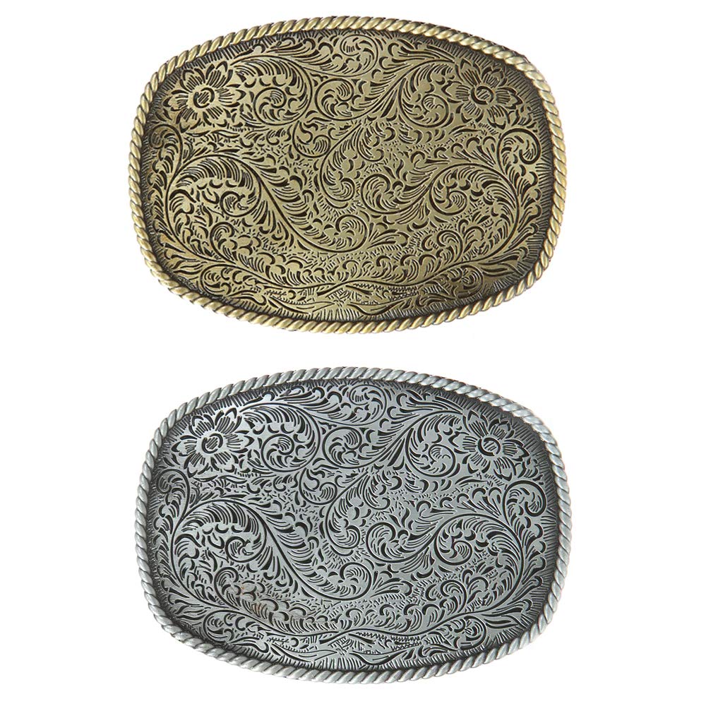 KDG Western Cowboy Belt Buckles Antique Copper Large Custom Belt ...