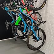 Bison Products Vertical 6 Cycle Rack/Bike Rack: Amazon.co.uk: Sports ...
