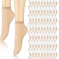 Amazon.com: Twistover 288 Pcs Disposable Foot Socks Beige Tan Slip on ...