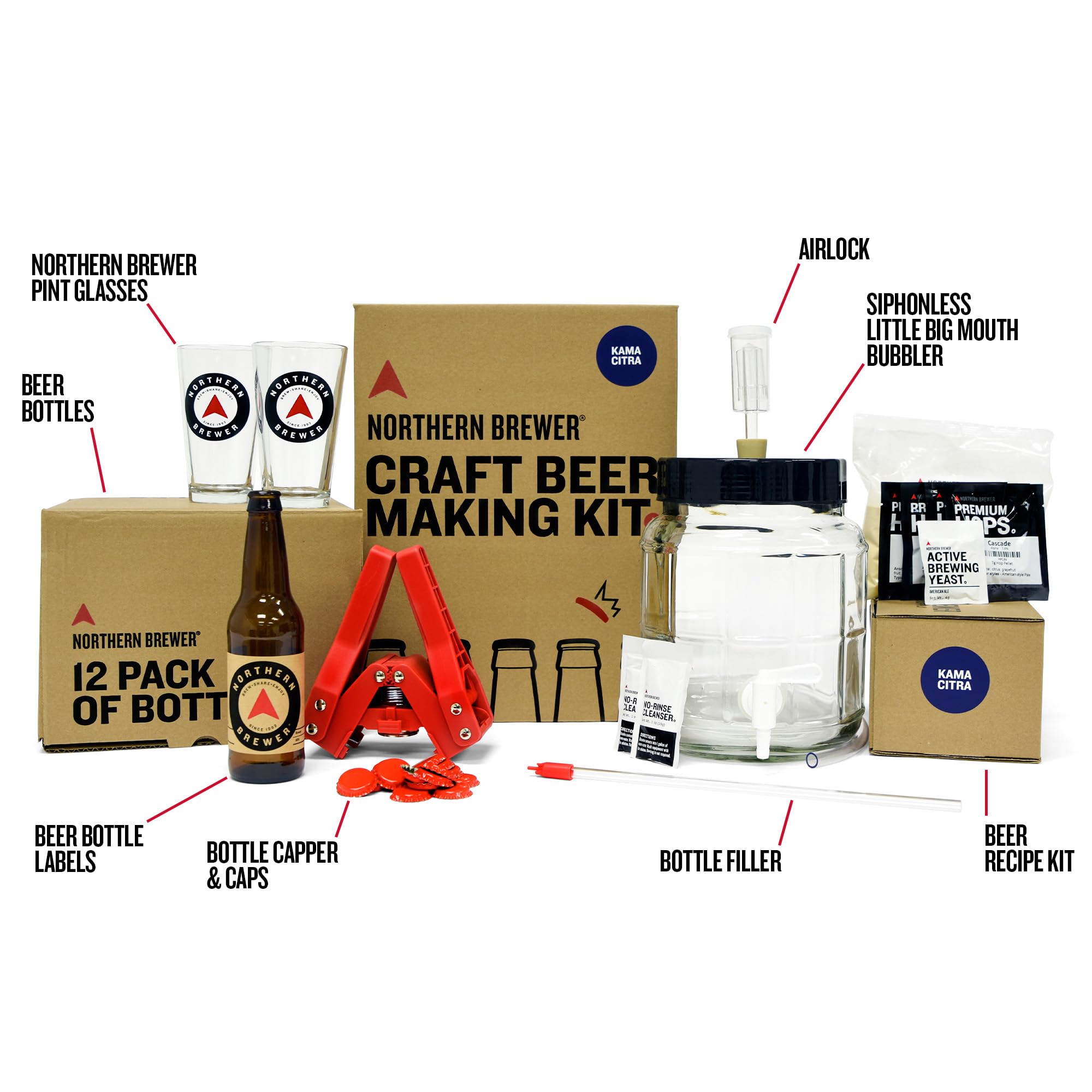 Mua Northern Brewer - All Inclusive Gift Set 1 Gallon Homebrewing ...