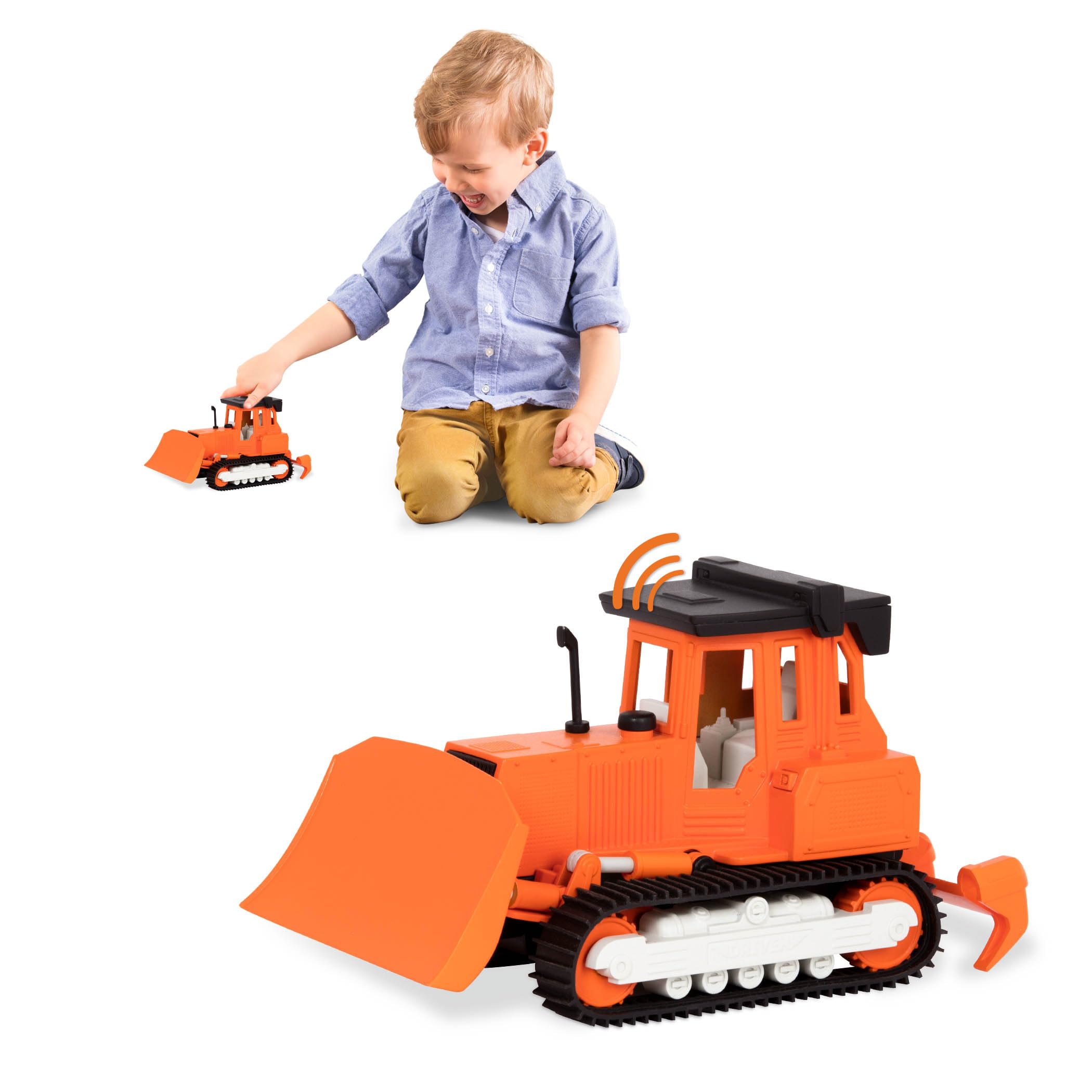 Mua Driven by Battat 7-Inch Bulldozer Toy with Lights & Sounds, Movable ...