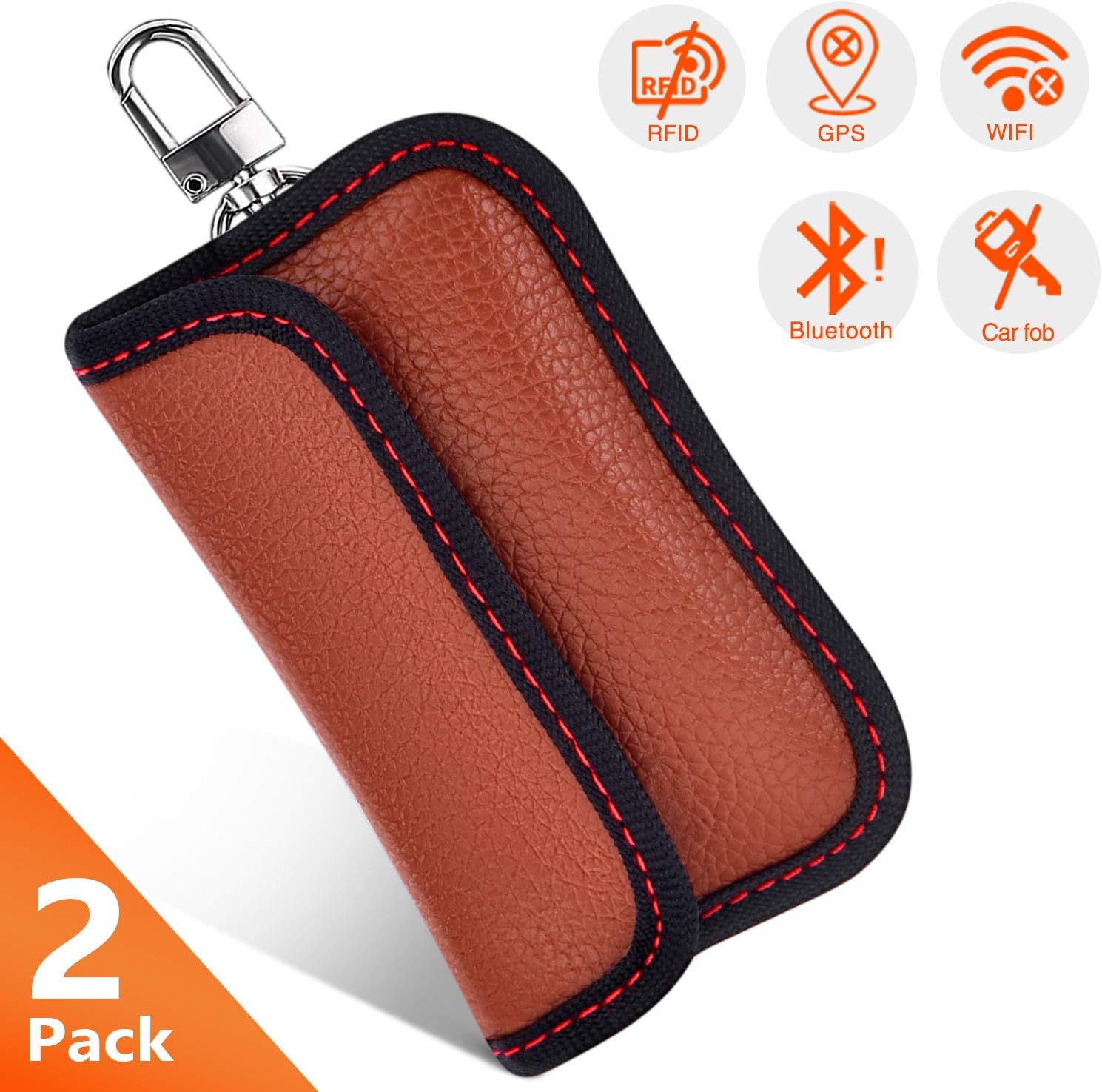 Étui de Sécurité pour Clef de Voiture/Sac Cage de Faraday Protection ...