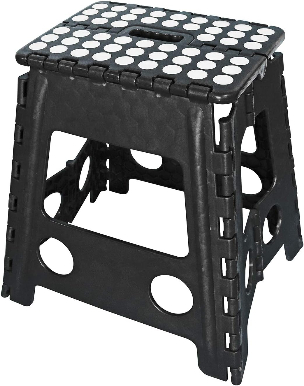 Large Folding Plastic Anti-Slip One Step Stool, Perfect For Kitchen ...