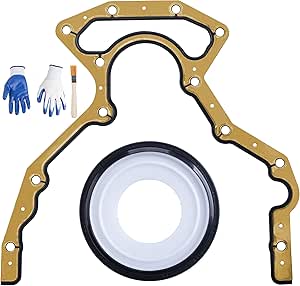 Amazon.com: ORAEVY BS 40640 Rear Main Seal Gasket Set- Compatible with GM LS LS1 LS6 LS2 LS3 LQ9 ...