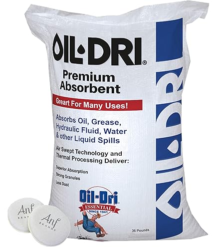 Oildri Premium Absorbent 50 Lb Bag Oil Dri QuickSorb Granular Clay