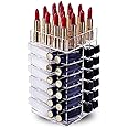 Amazon.com: HBlife Acrylic Rotating 64 Lipstick Tower Organizer ...