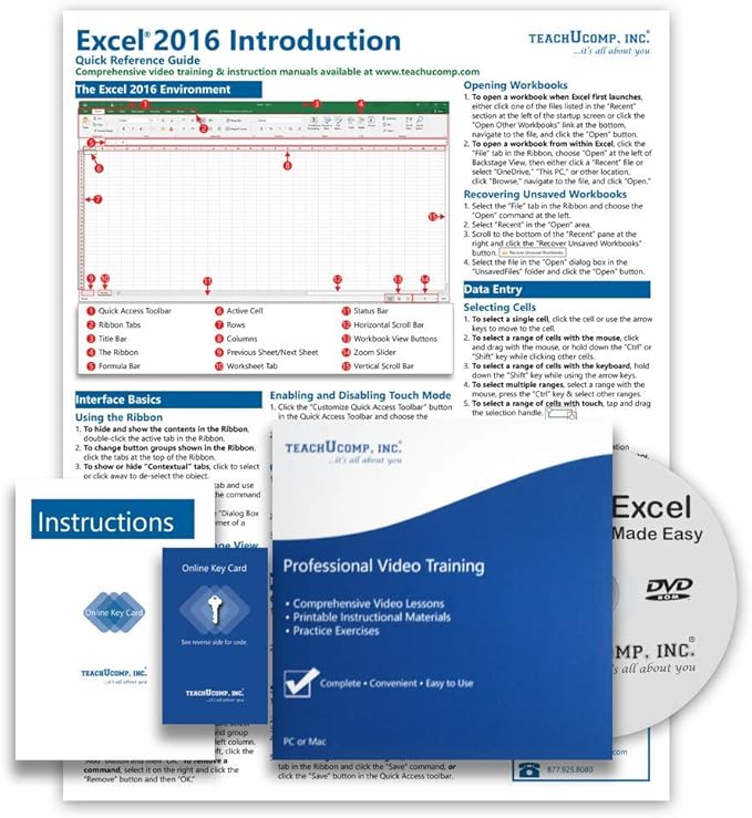 EXCEL 2016 QUICK START GUIDEpdf