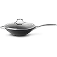 Amazon.com: Calphalon Unison Nonstick, Sear Surface, Flat-Bottom Wok ...