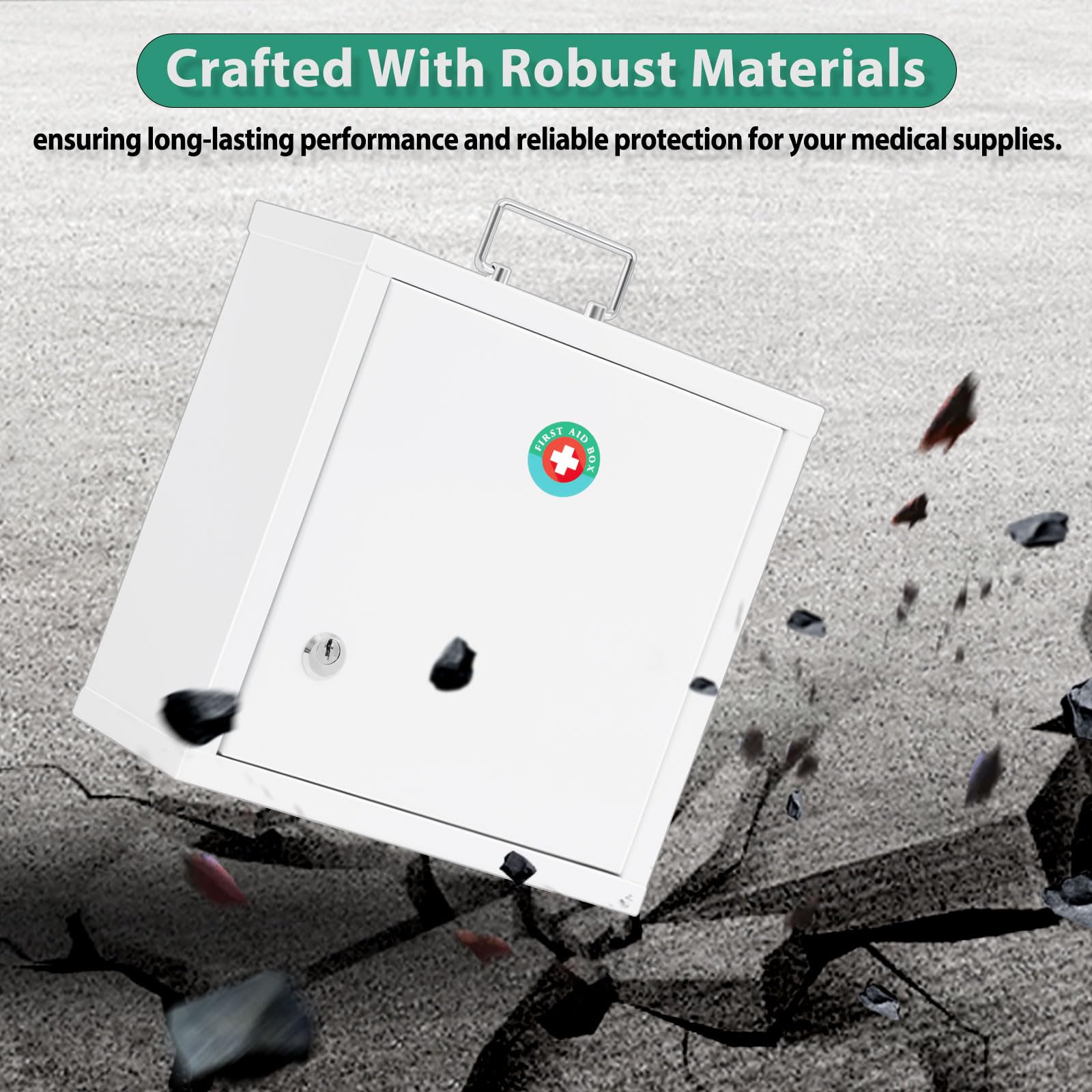 Mua KYODOLED Locking Medicine Cabinet, Medication Lock Box with Key ...