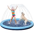 Amazon.com: Kids Dog Splash Pad Sprinkler - Jasonwell Non Slip Dog ...