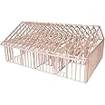 Amazon.com: Pitsco Education True Scale House Framing Kit, Balsa Wood ...
