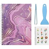Amazon.com: DHATMYC Reusable Sticker Book Collecting Album A5 Size 60 ...