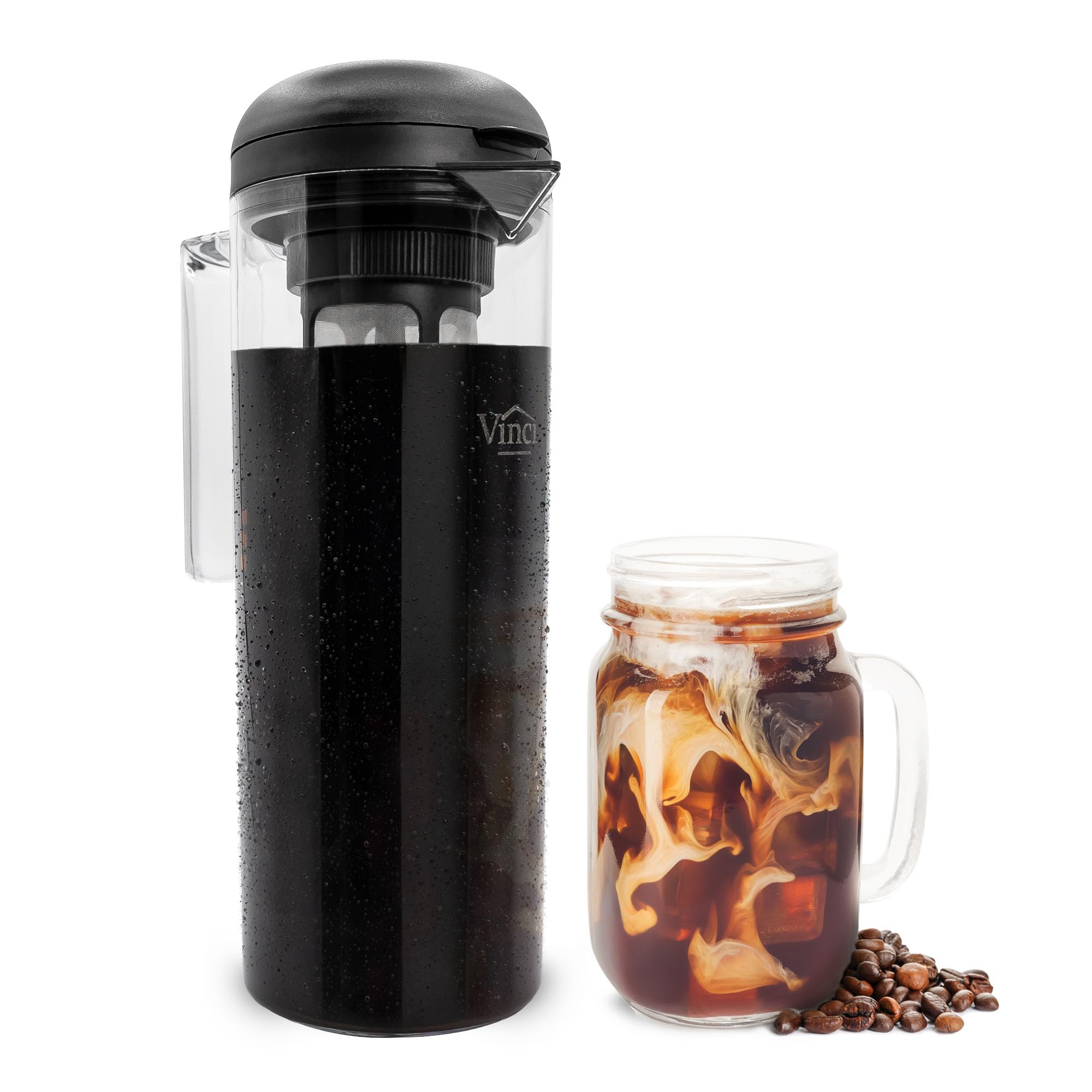 Mua VINCI Cold Brew 360, 1.4L Cold Brew Coffee Maker Featuring Patented ...