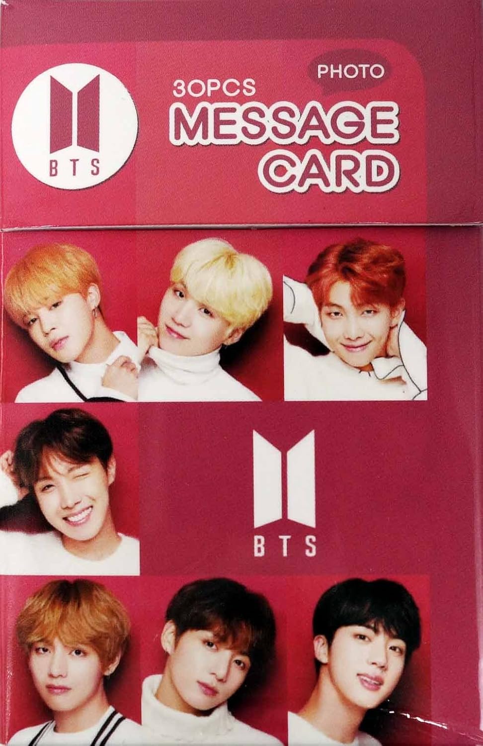 Amazon | 防弾少年団 BTS - フォトメッセージカード30枚セット PHOTO MESSAGE CARD 30pcs [韓国製 ...
