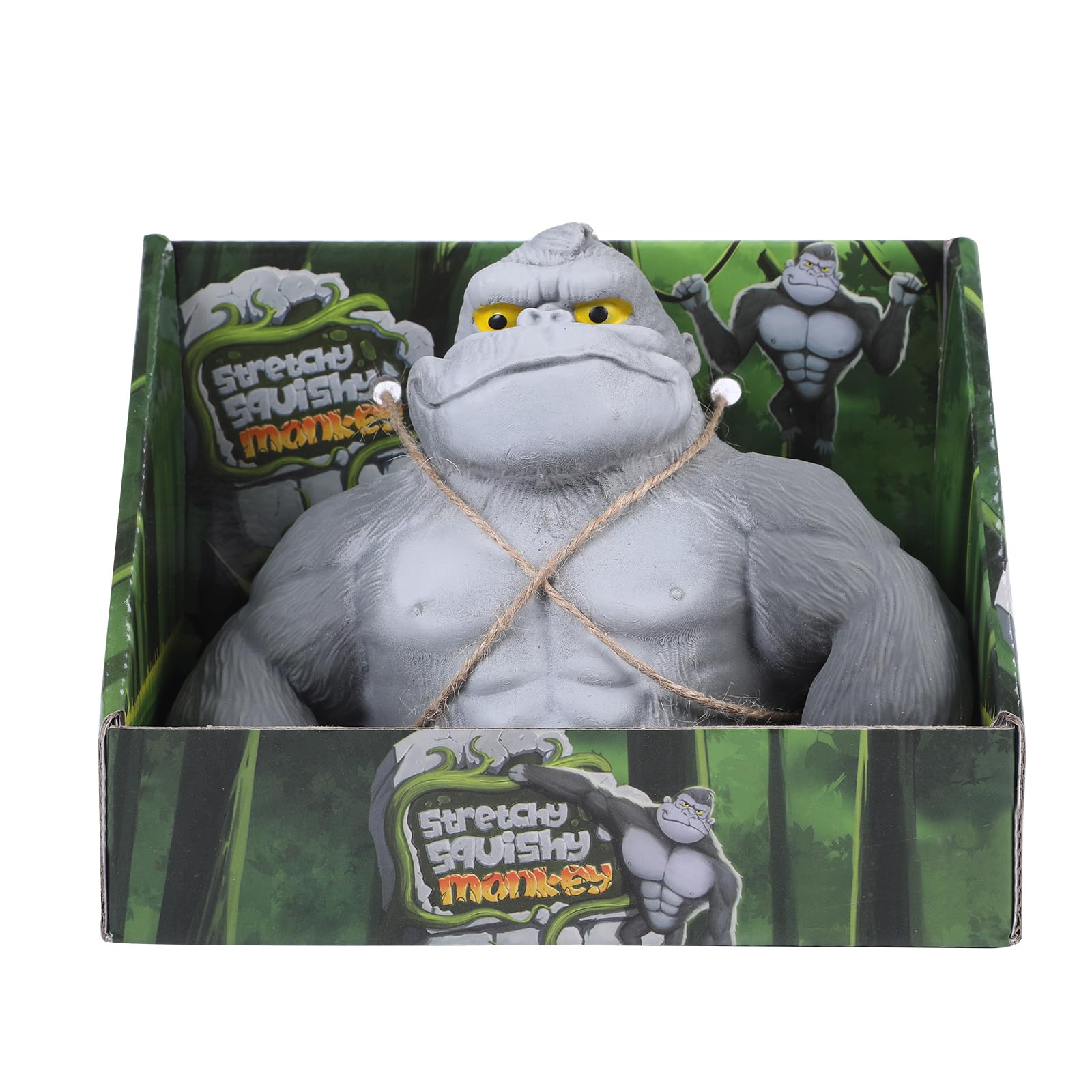 WAYFENGLI Super Stretchy Gorilla Fidget Toy, Squishy Monkey Squeeze Toy ...