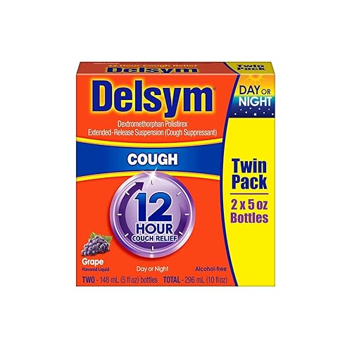 Delsym Extended Release Suspension Children's Grape-Flavored, 5-Ounces ...
