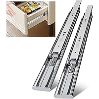 LONTAN 10 Pairs 20 Inch Soft Close Drawer Slides Side Mount Heavy Duty ...