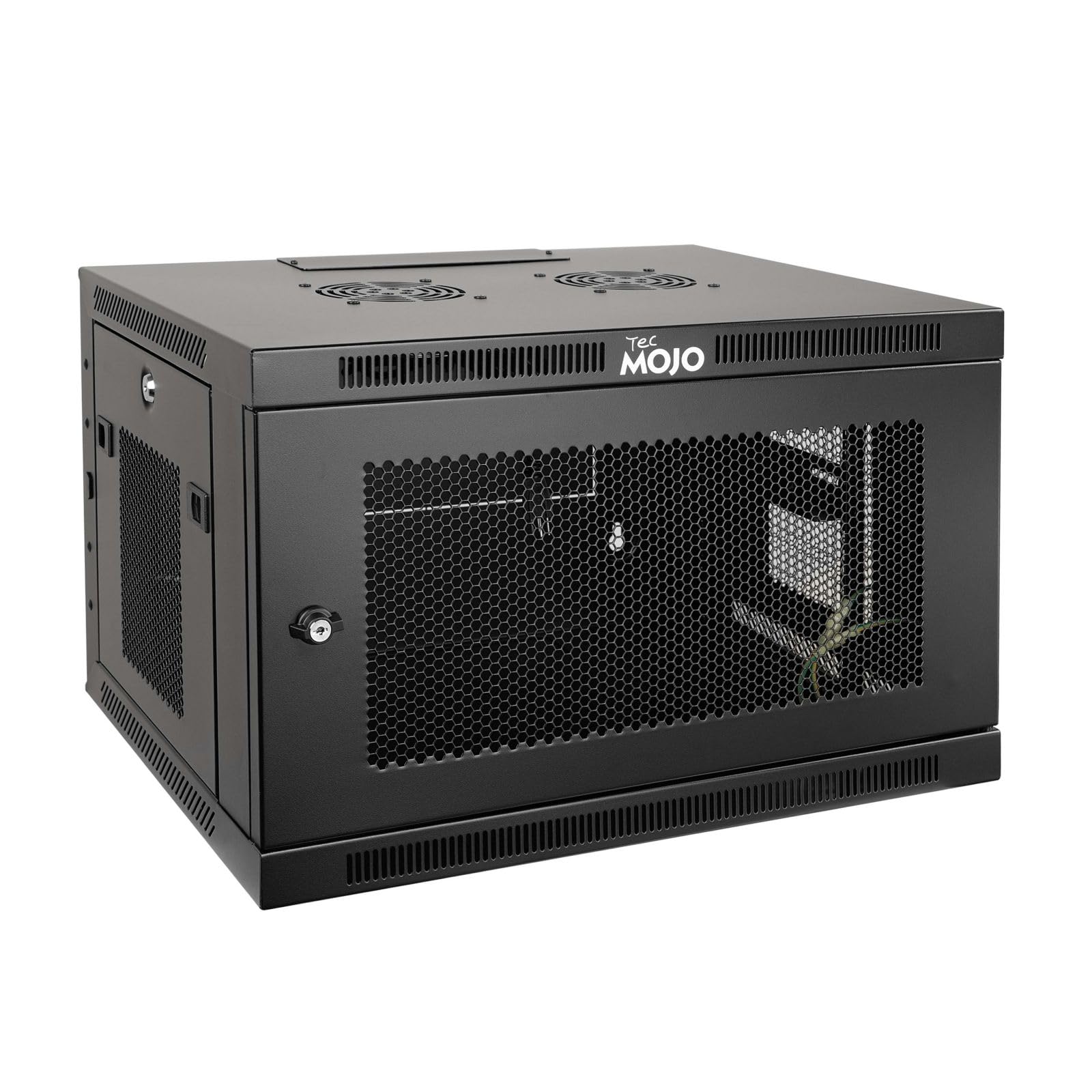 Tecmojo Fully Welded Server Cabinet, 6U Wall Mount Server Rack, 23.6in ...