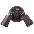 Brinks 7100B Two Head Flood Security Light, Bronze - Amazon.com