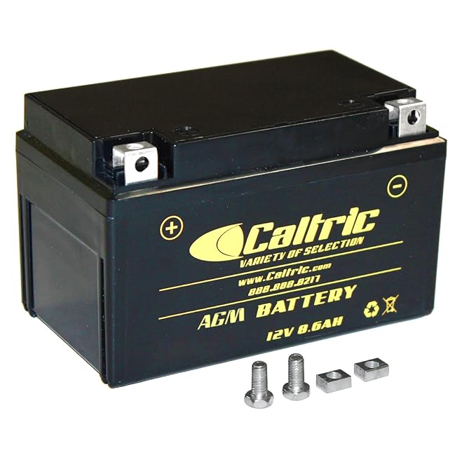 Amazon.com: CALTRIC AGM BATTERY compatible with YAMAHA R6 YFZ-R6 YFZR6 ...