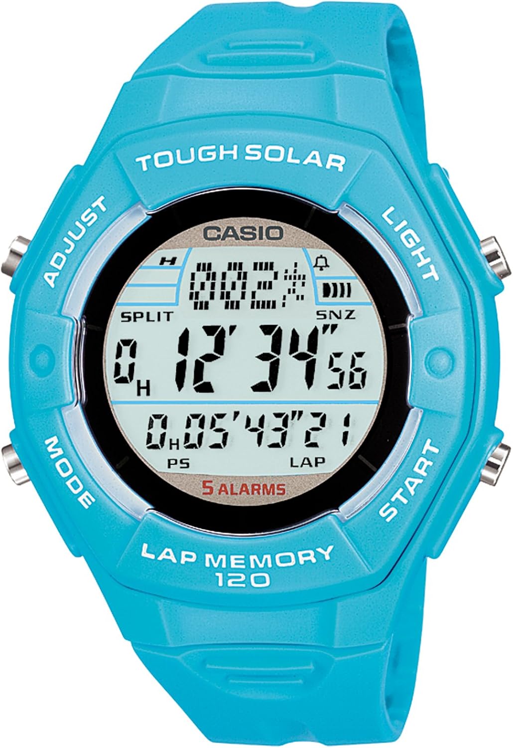 Amazon | [カシオ]CASIO 腕時計 スポーツギア LAP MEMORY 120 ソーラー LW-S200H-2AJF | メンズ腕 ...