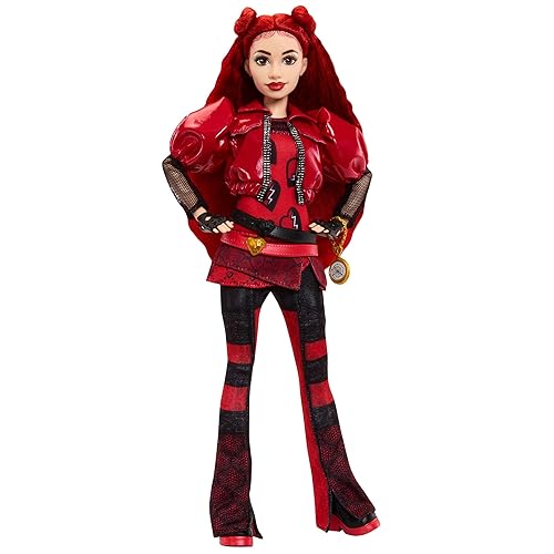 Mattel Disney Descendants: The Rise of Red Fashion Doll & Accessory ...