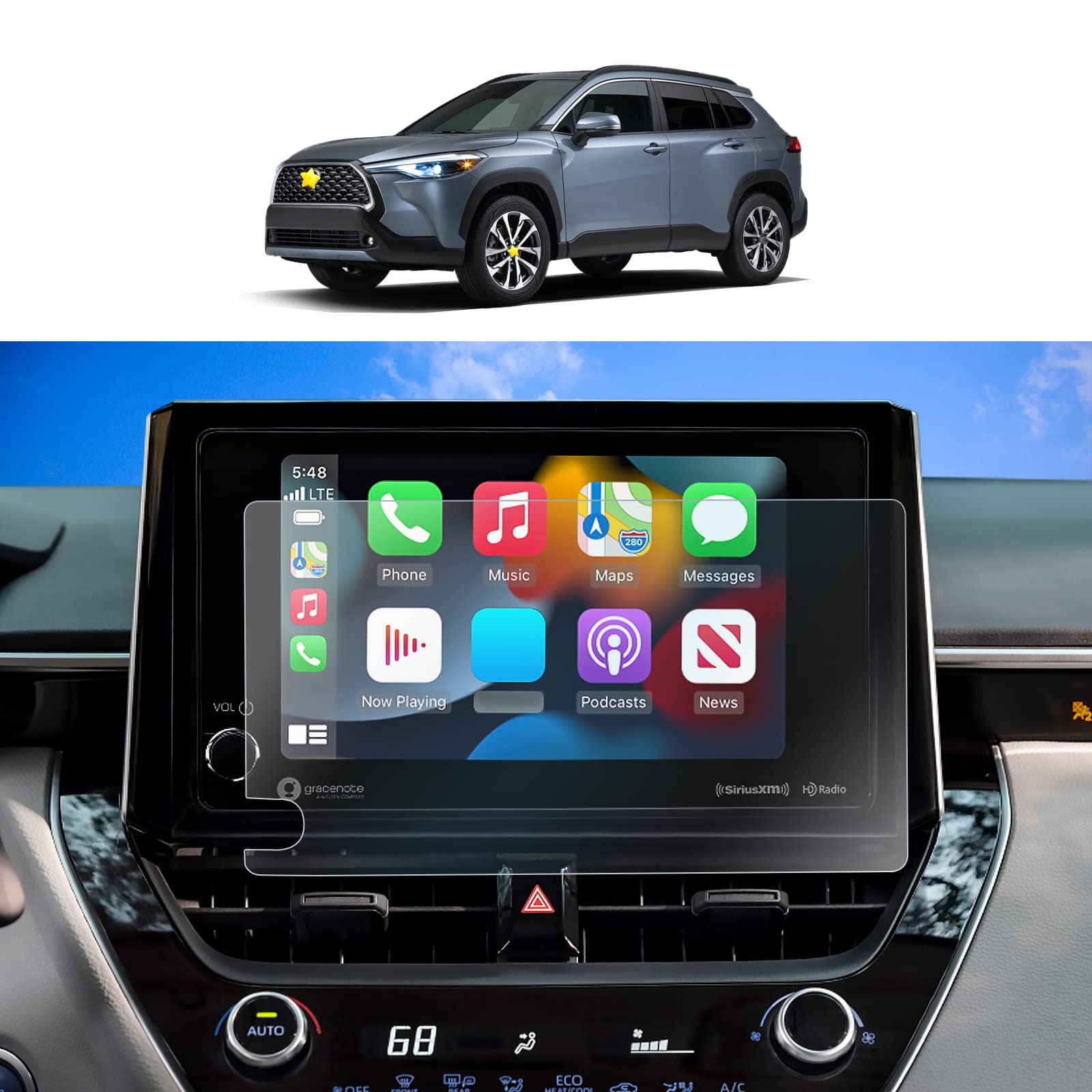 Mua 2023 2024 Toyota Corolla Cross Screen Protector for 2023 2024 ...