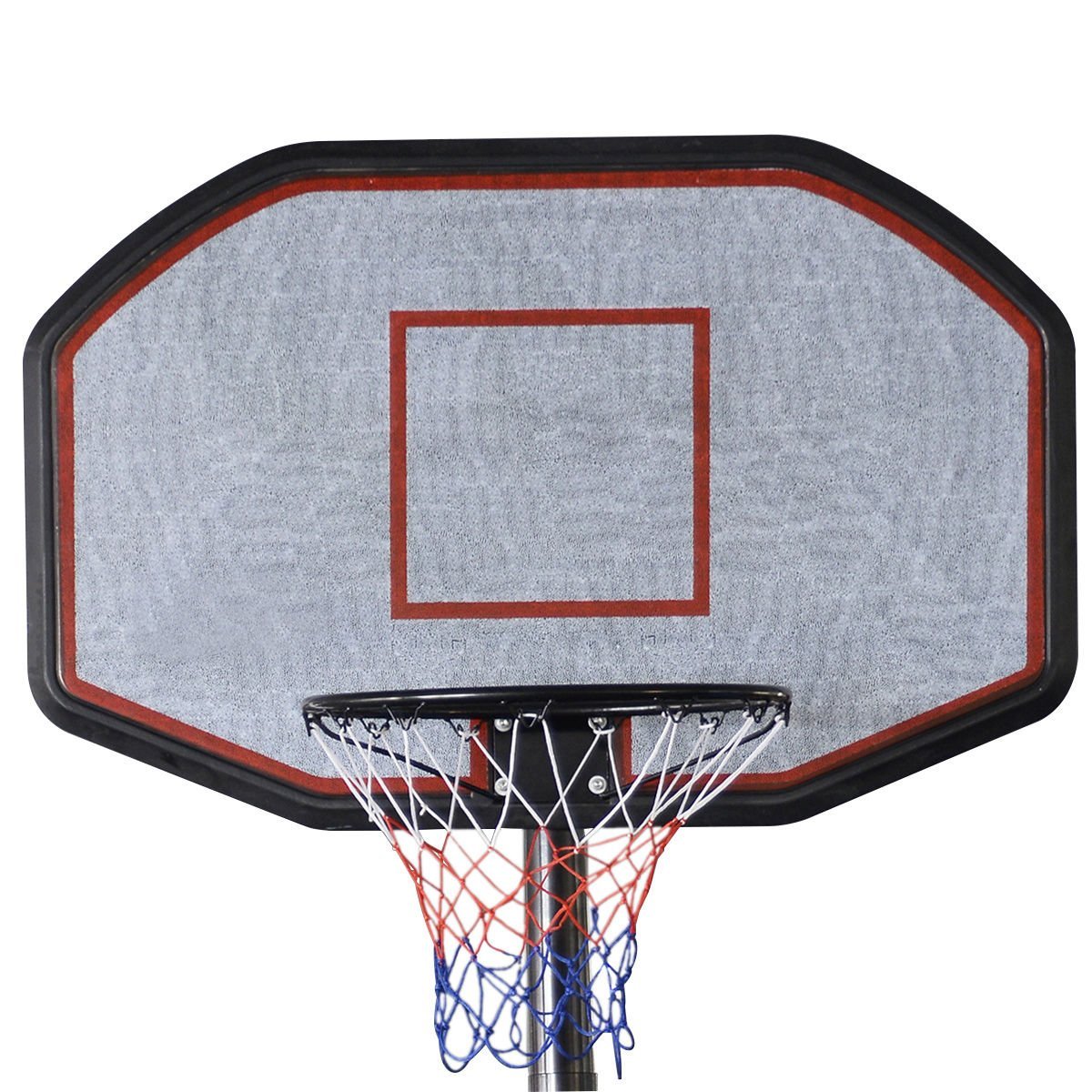 Giantex 10FT Portable Basketball Hoop Adjustable Height 43 Backboard