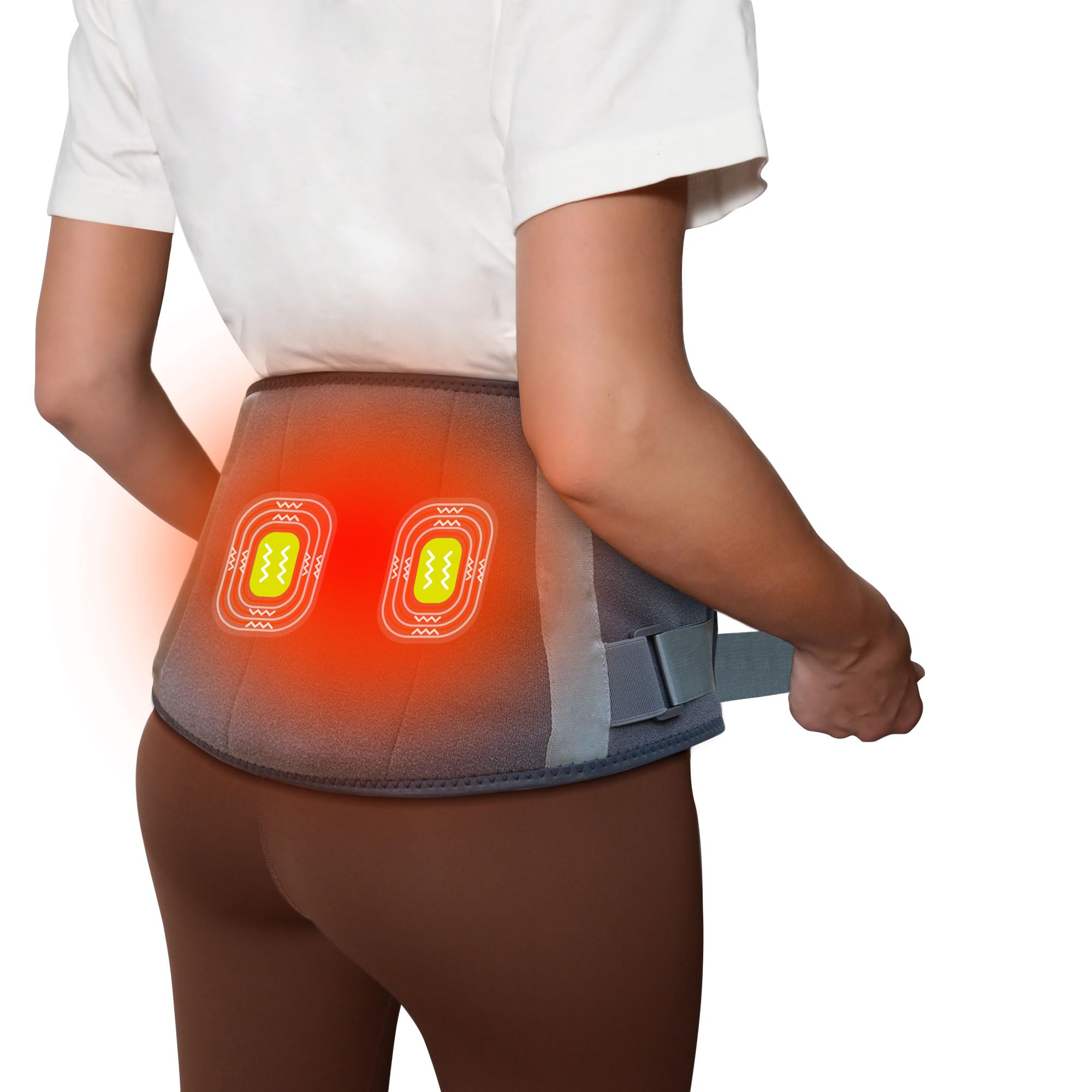 Mynt Cordless Heating Pad for Back with Hot and Cold Pack, 66" Heated ...