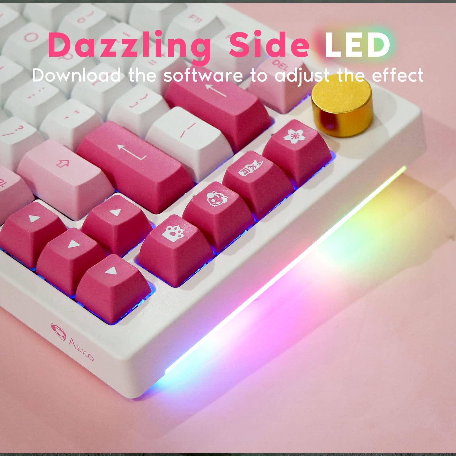 Mua EPOMAKER AKKO 5075B Plus Gasket Hot Swap Mechanical Keyboard, 2.4GHz/Bluetooth 5.0/USB-C ...