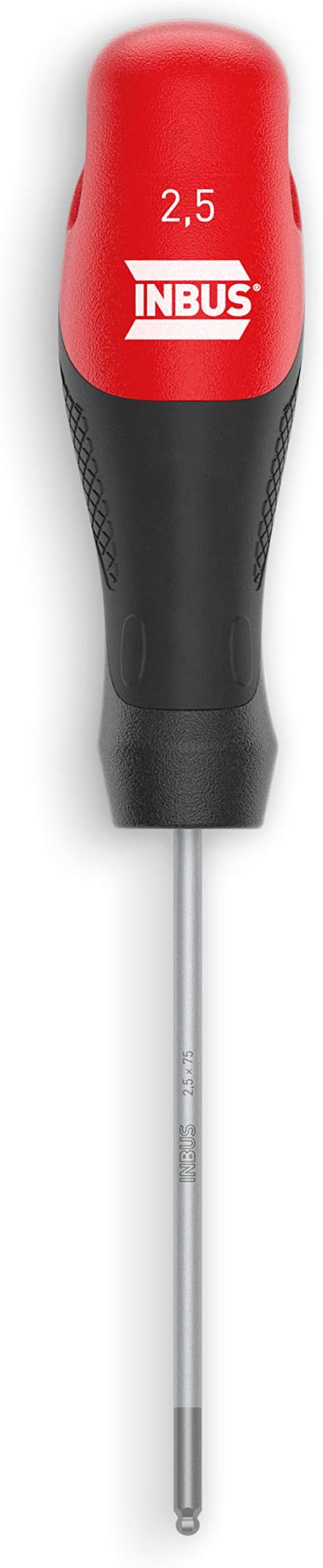 INBUS® 79757 Schraubendreher 2.5mm, mit Kugelkopf & HybridTouch — Das ...
