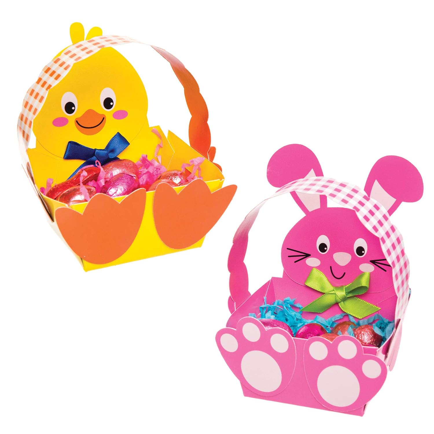 Baker Ross Easter Basket Kits Easter Crafts For Kids to Assemble ...