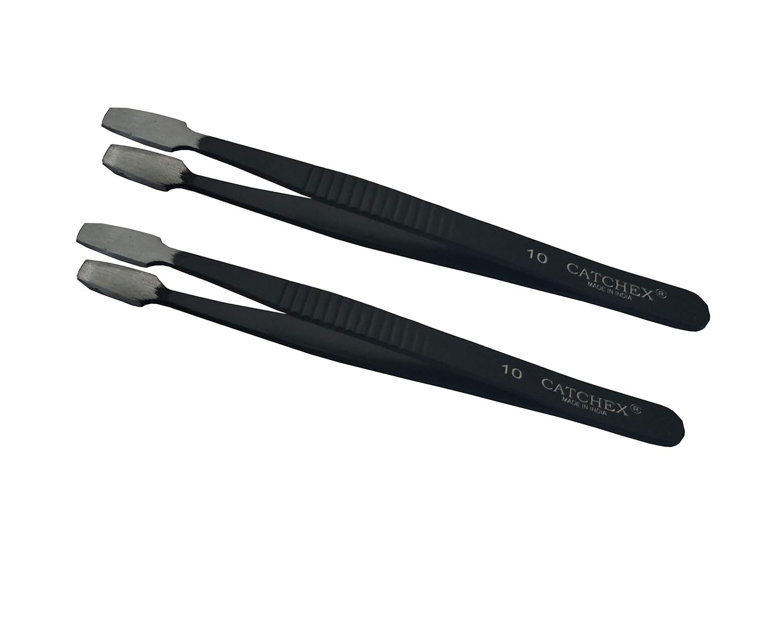 Catchex Stamp Tweezers Philately Stamps Collector Tools, Pack of 2 ...