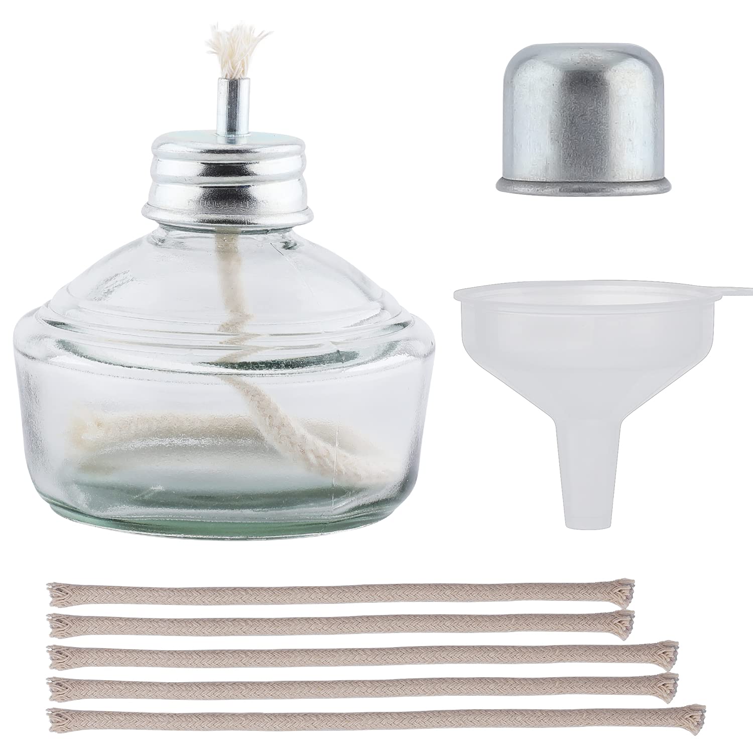 Dental Alcohol Lamp Glass Alcohol Burner Lamp Bunsen Burner with Metal ...