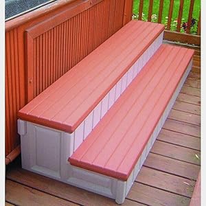 Best Hot Tub Steps - 7 Awesome and Coolest Spa Steps with Storage