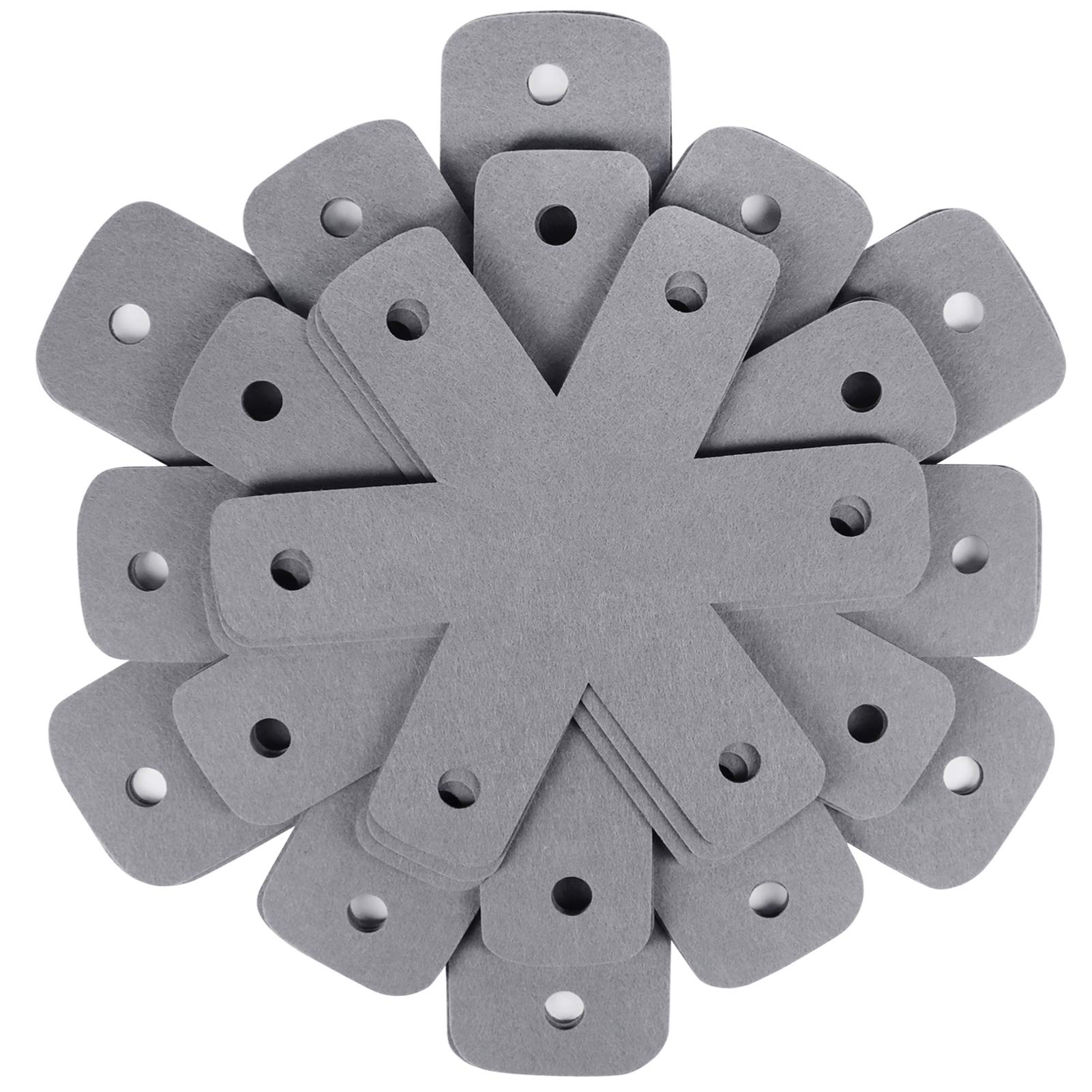 BYKITCHEN Pan Pot Protectors, Set of 12 and 4 Different Sizes, Larger ...