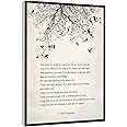 Amazon.com: RCVTVPV F Scott Fitzgerald Poem Wall Art What It'S Worth ...