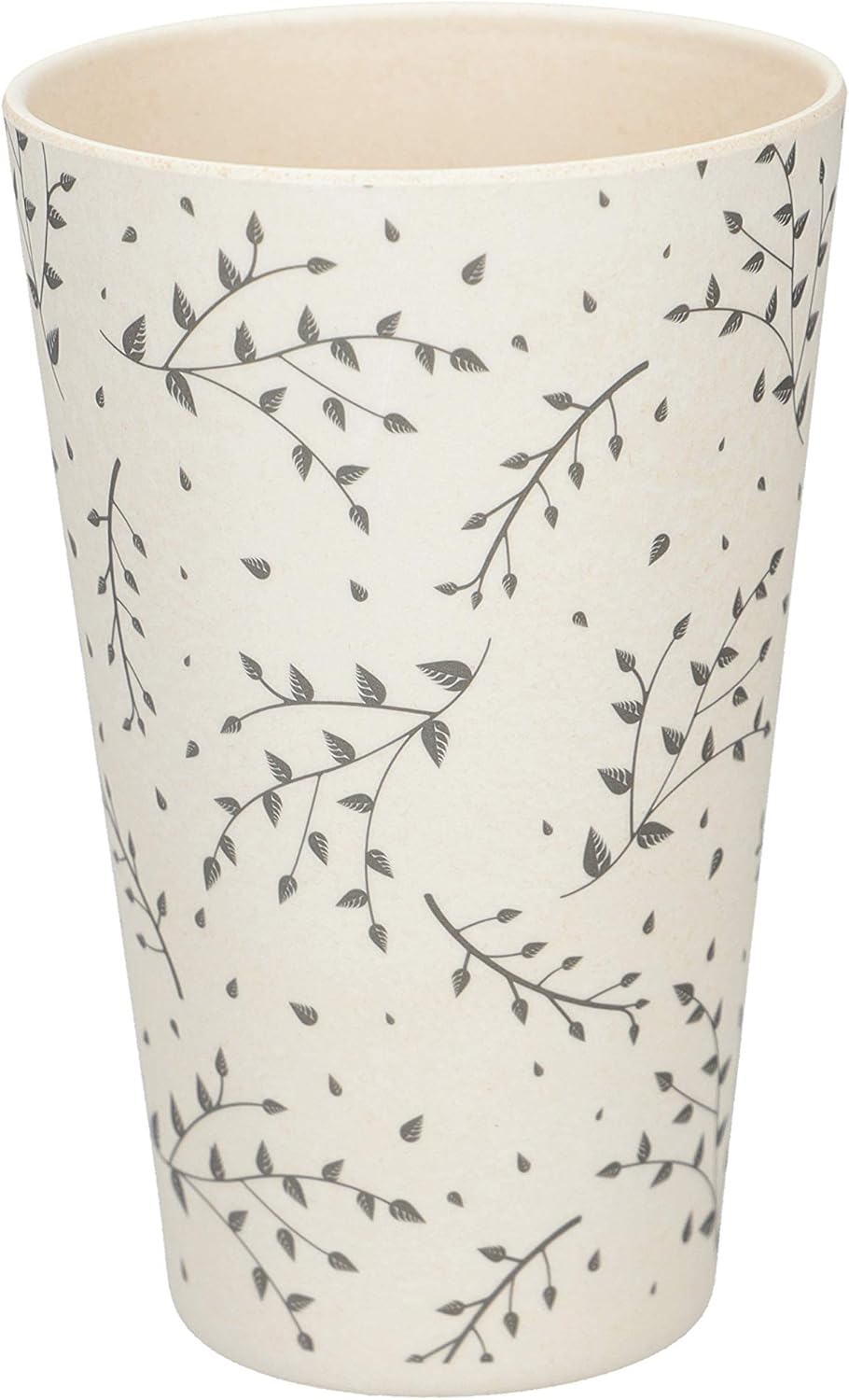 KitchenCraft Natural Elements Bamboo Cup Set, Bamboo Fibre, Putty Grey ...