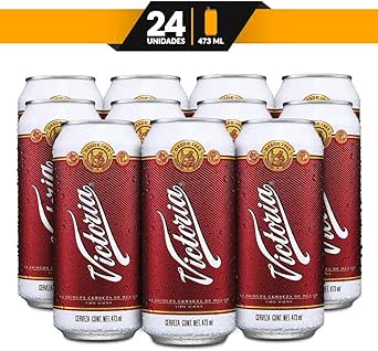 Cerveza Victoria, 24 Latas De 473ml C/u: Amazon.com.mx: Alimentos y Bebidas