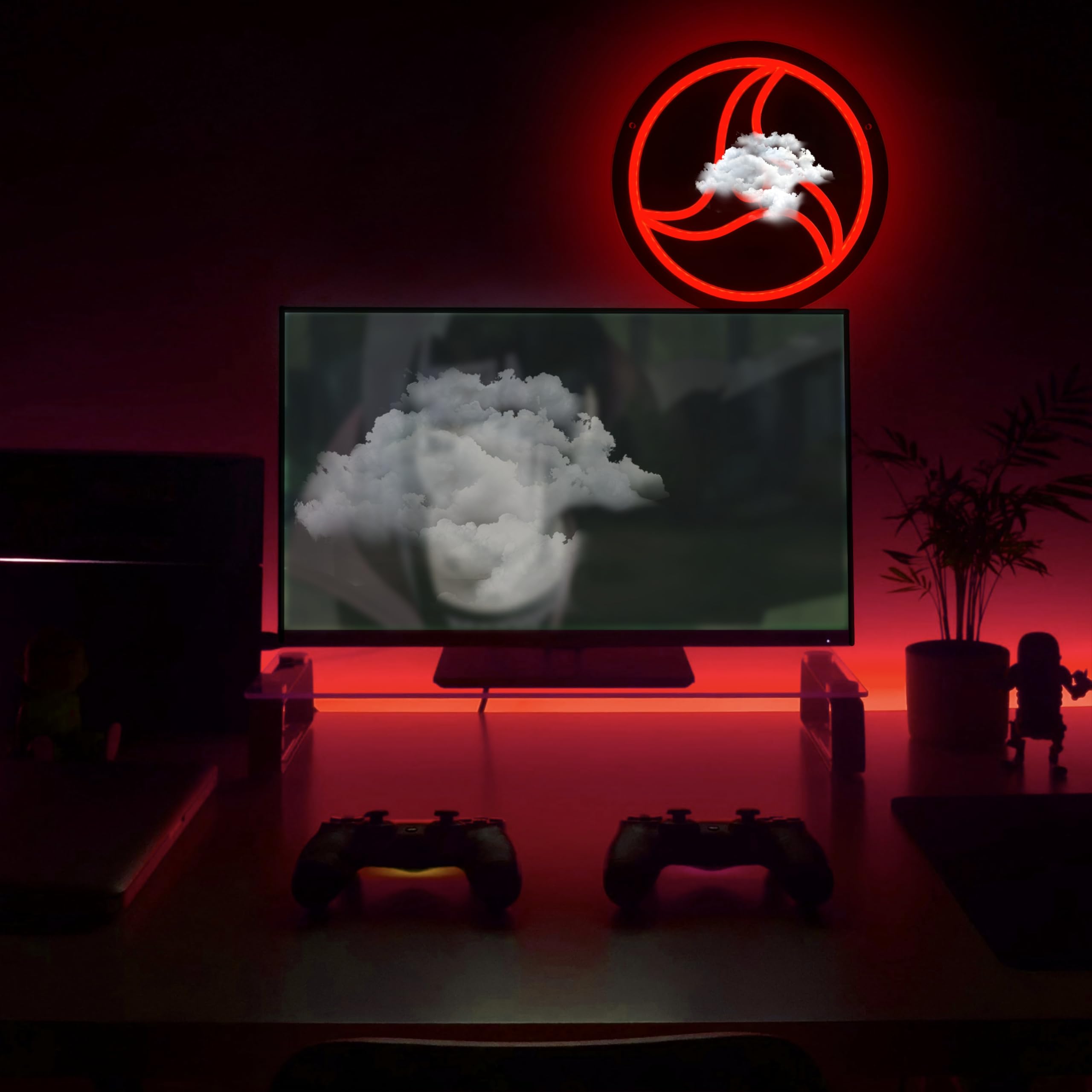 Mua Anime itachi Sharingan Neon Sign for Wall Decor Naruto LED Lights ...