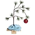 Amazon.com: ProductWorks 24" Charlie Brown Christmas Tree with Linus's ...